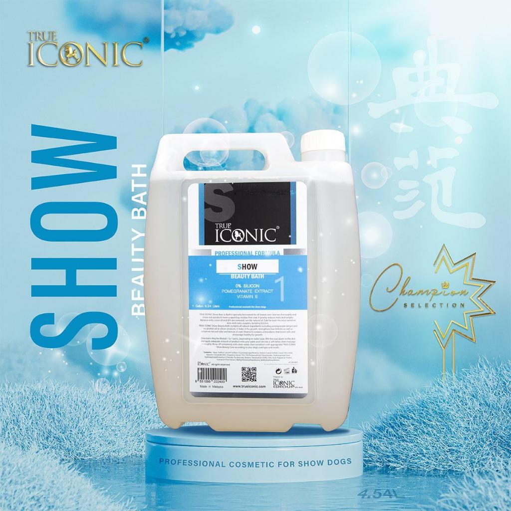 Jual TRUE ICONIC Shampoo Anjing Kucing Premium Show Beauty Bath 4.5L ...