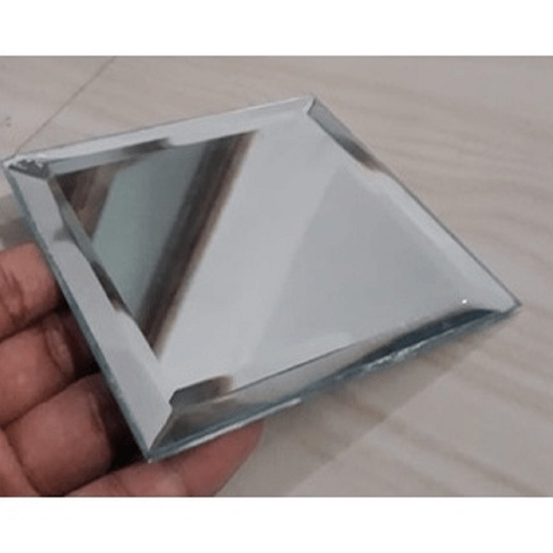 Jual Harga Khusus Kaca cermin Bevel 2 x 2 cm Tebal 3mm Cermin hiasan ...