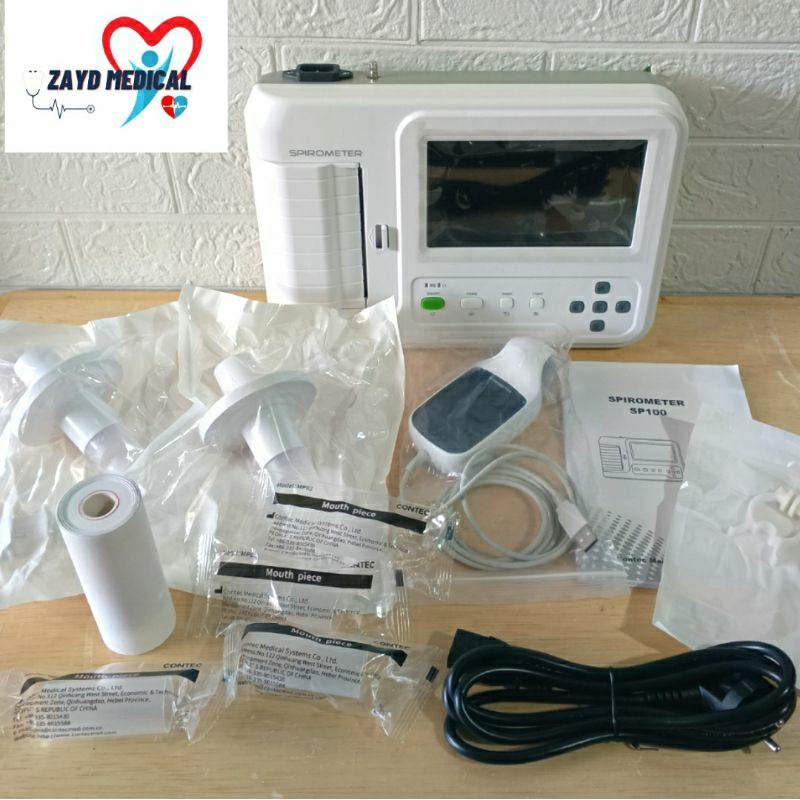 Jual Spirometer Contec sp-100/ Spirometer monitor Contec SP-100 ...