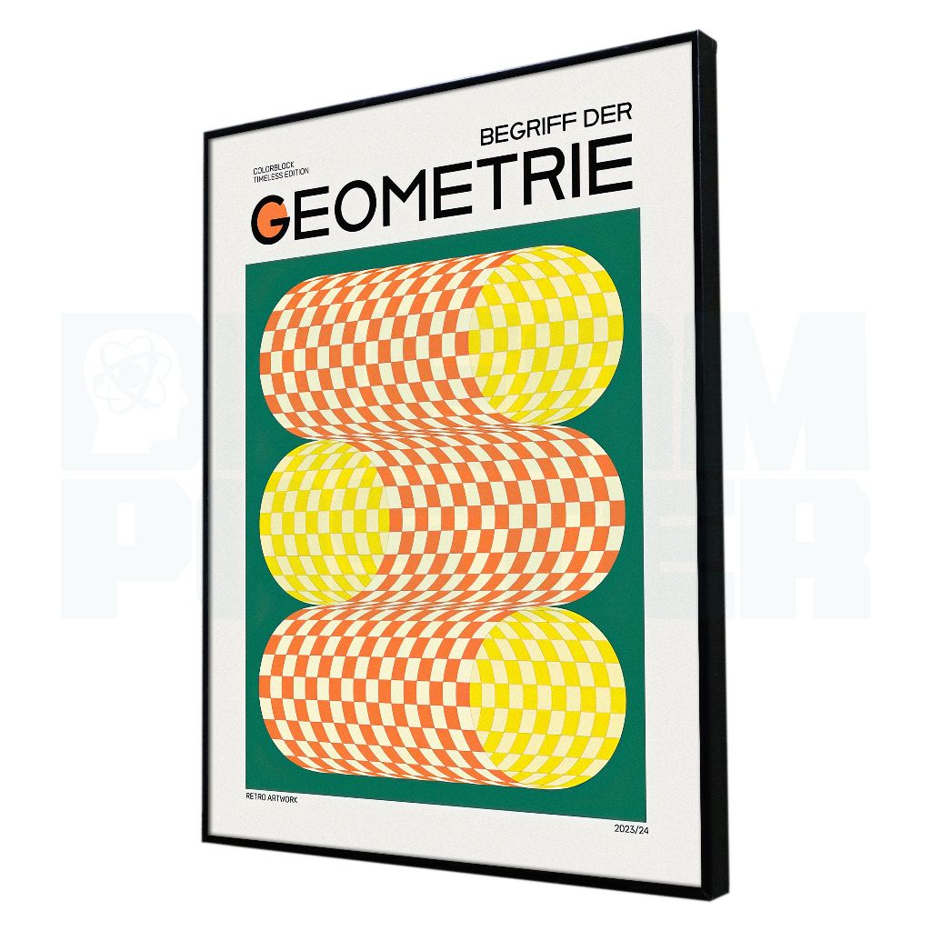 Jual [Poster + Frameblock] Poster Geometrie 1923 Frameblock Ukuran A3 ...