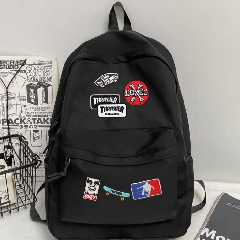 Jual Tas Backpack Laptop Unisex/Tas Gendong Model Kekinian/Tas Ransel ...