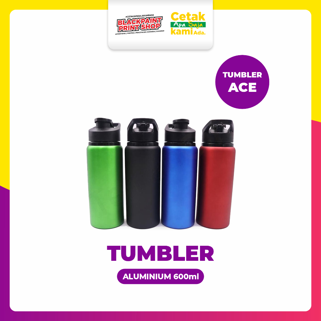 Jual (Free Design) Tumbler Custom / Souvenir Murah / Termos Botol Air ...