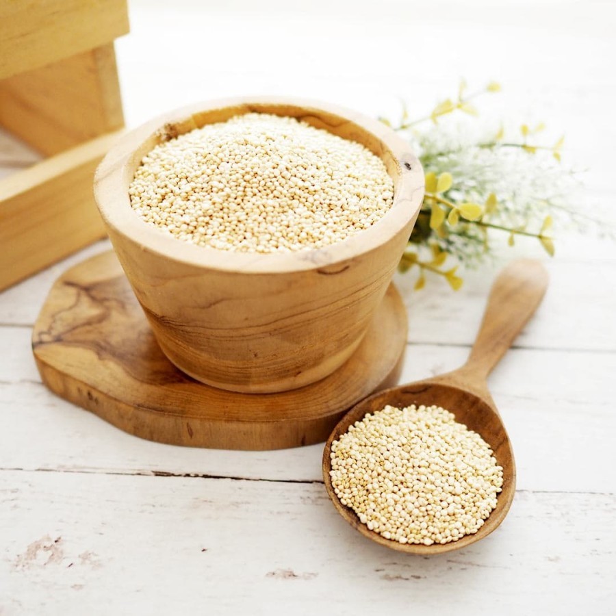 Jual LA KETO - NATURAL QUINOA WHITE | BIJI KINOA PUTIH NATURAL ...