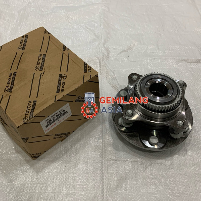Jual NAP RODA KOMPLIT TOYOTA HILUX VIGO / FORTUNER DIESEL 43550-0K030 ...