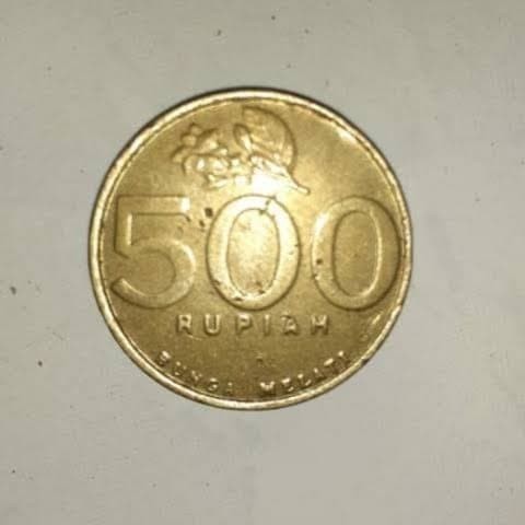 Jual Logam Koin 500 rupiah kuningan emas gold | Shopee Indonesia