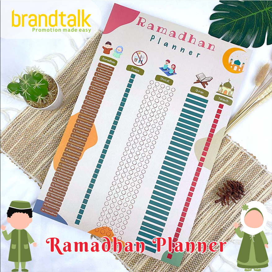 Jual Ramadhan Tracker / Jurnal Ramadhan Poster / Poster Edukatif ...