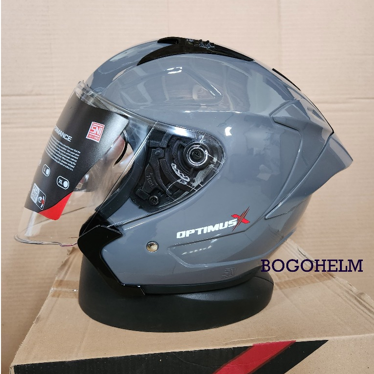 Jual Helm Half face R-six Optimus Polos | Shopee Indonesia
