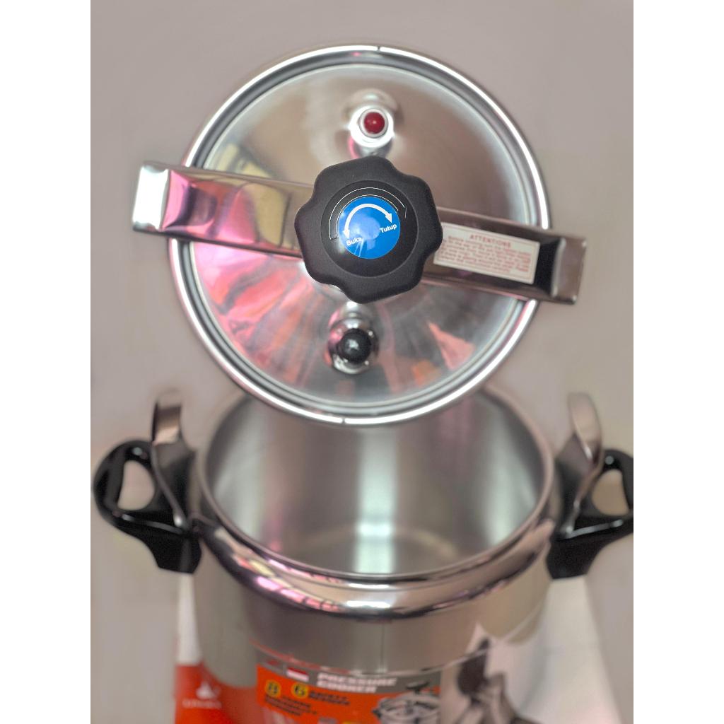 Jual Pressure cooker Lingkaran Dua| Panci Presto Daging Aluminium High Quality | Kapasiatas 3L ...
