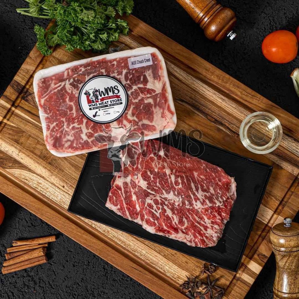 Jual Premium Aus Chuck Crest Beef Slice - 500grm | Shopee Indonesia
