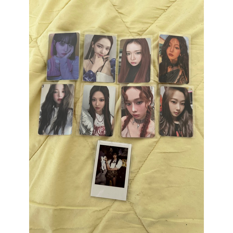 Jual Aespa Official Pc Photocard Album Savage Girls My World Synk Dive