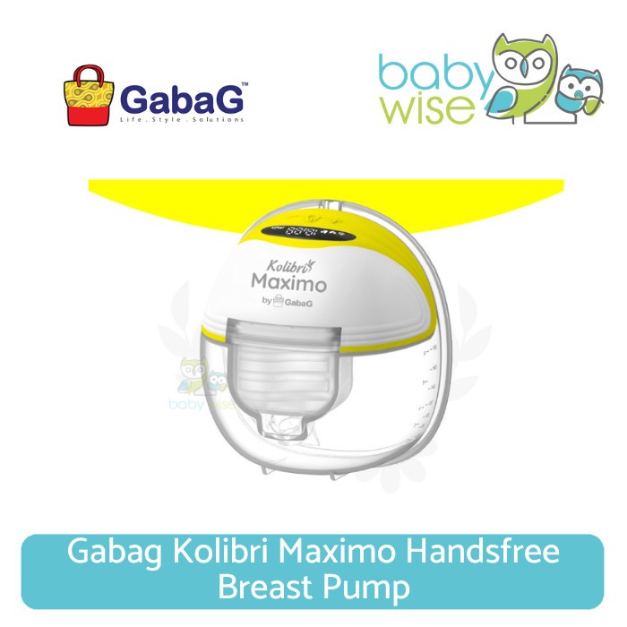 Jual Gabag Kolibri Maximo Handsfree Breast Pump - Pompa ASI | Shopee ...