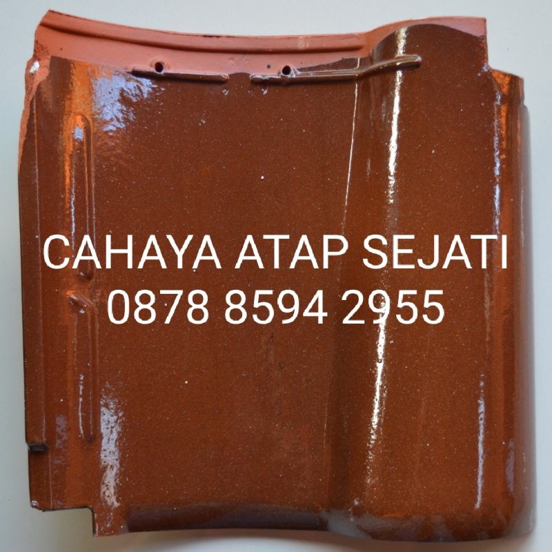 Jual Genteng Keramik Murah Kanmuri Espanica Natural | Shopee Indonesia