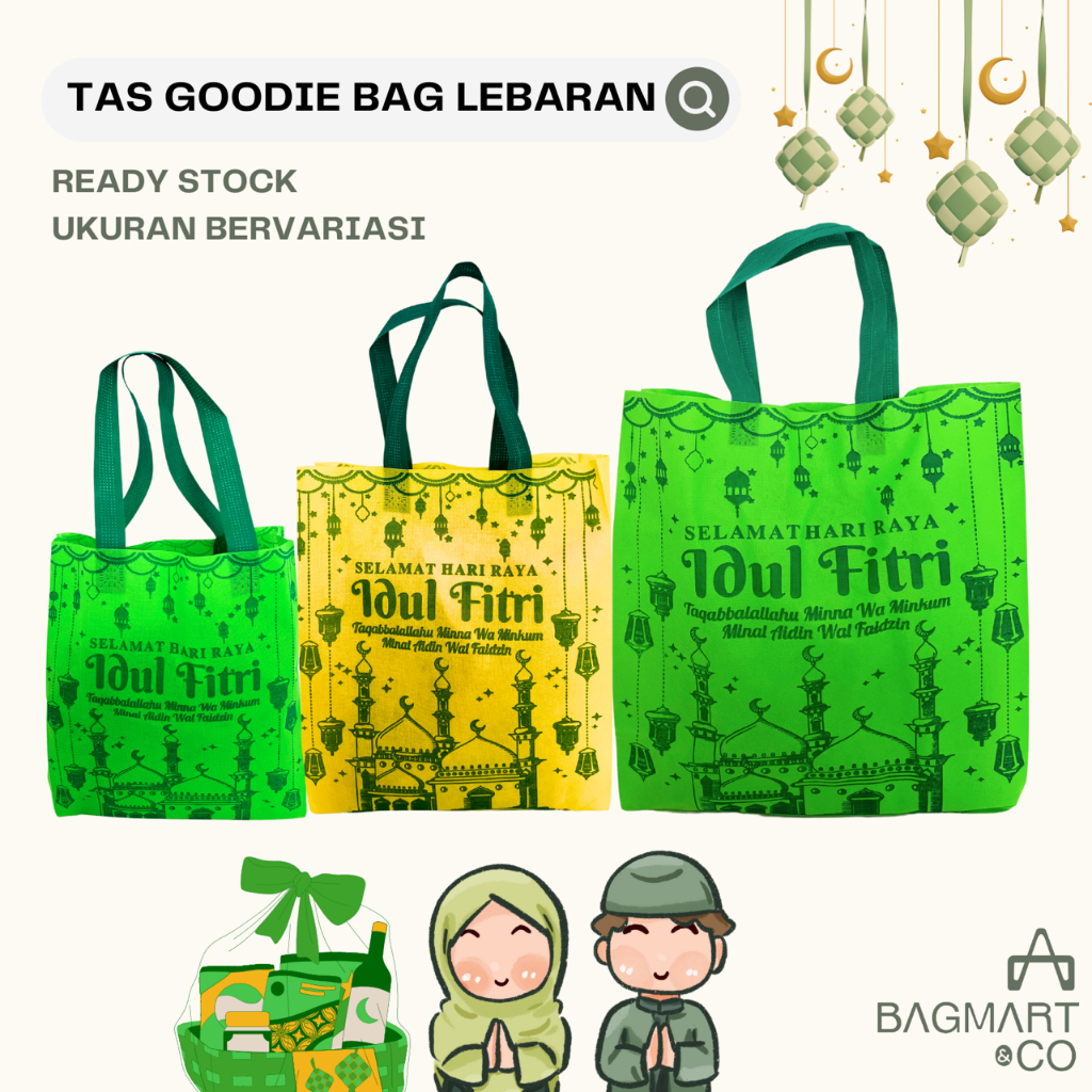 Jual Goodie Bag Tas Lebaran Hari Raya Idul Fitri Bingkisan Souvenir ...