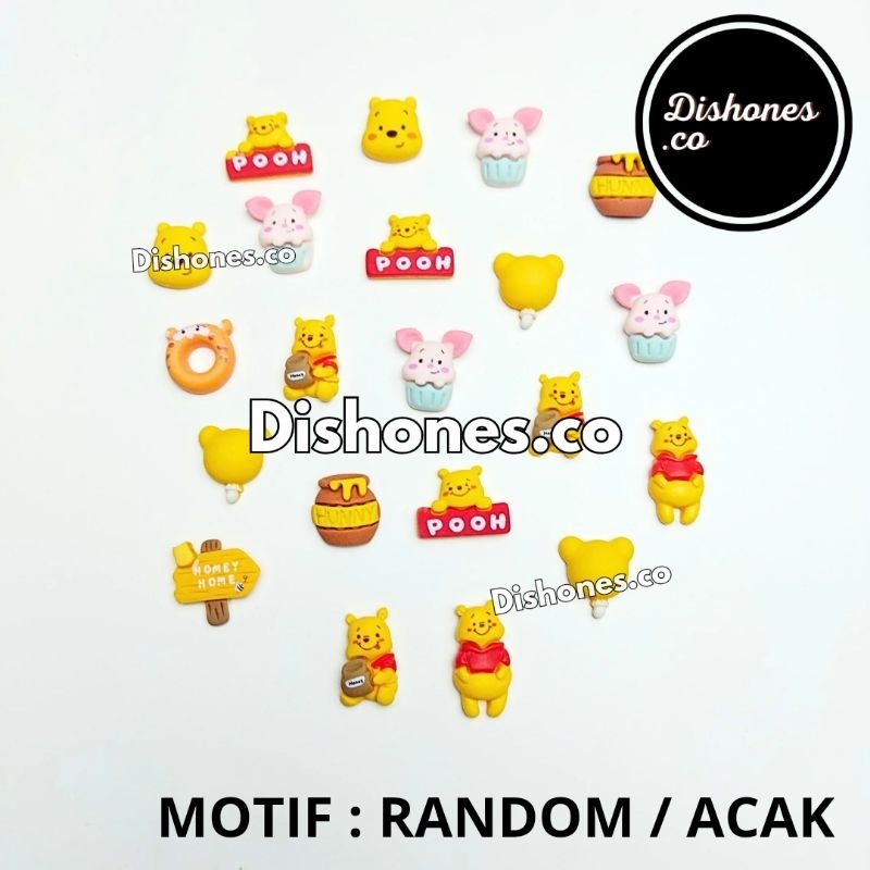 Jual (12 PCS) Clay Resin Diy / Manik Clay Bentuk Lucu / Manik / Clay ...
