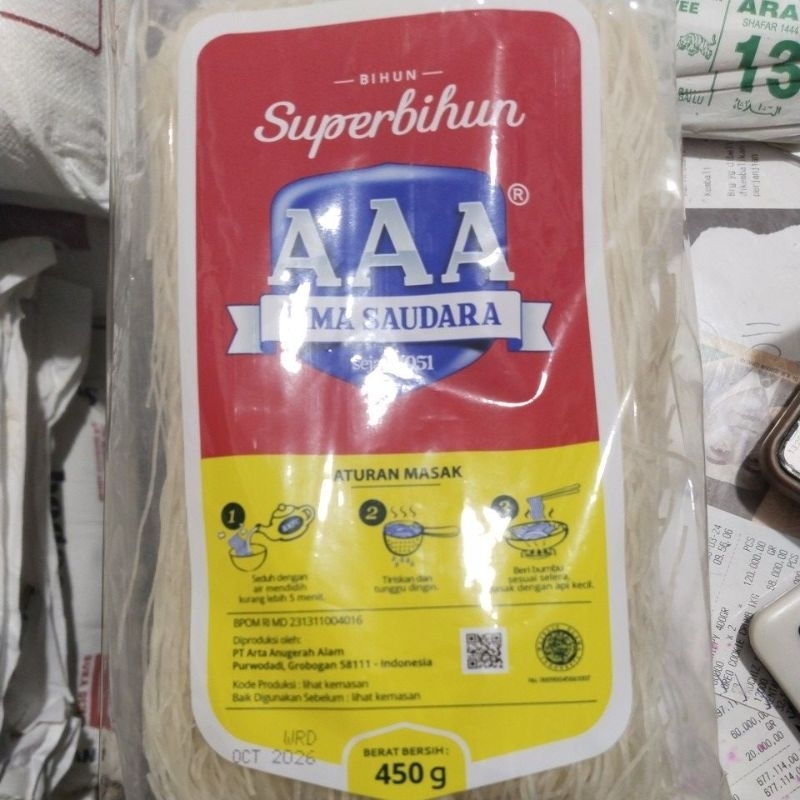 Jual bihun aaa 450g | Shopee Indonesia