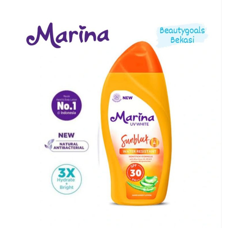 Jual MARINA SUNBLOCK UV WHITE 85ML Ready Stock | Shopee Indonesia