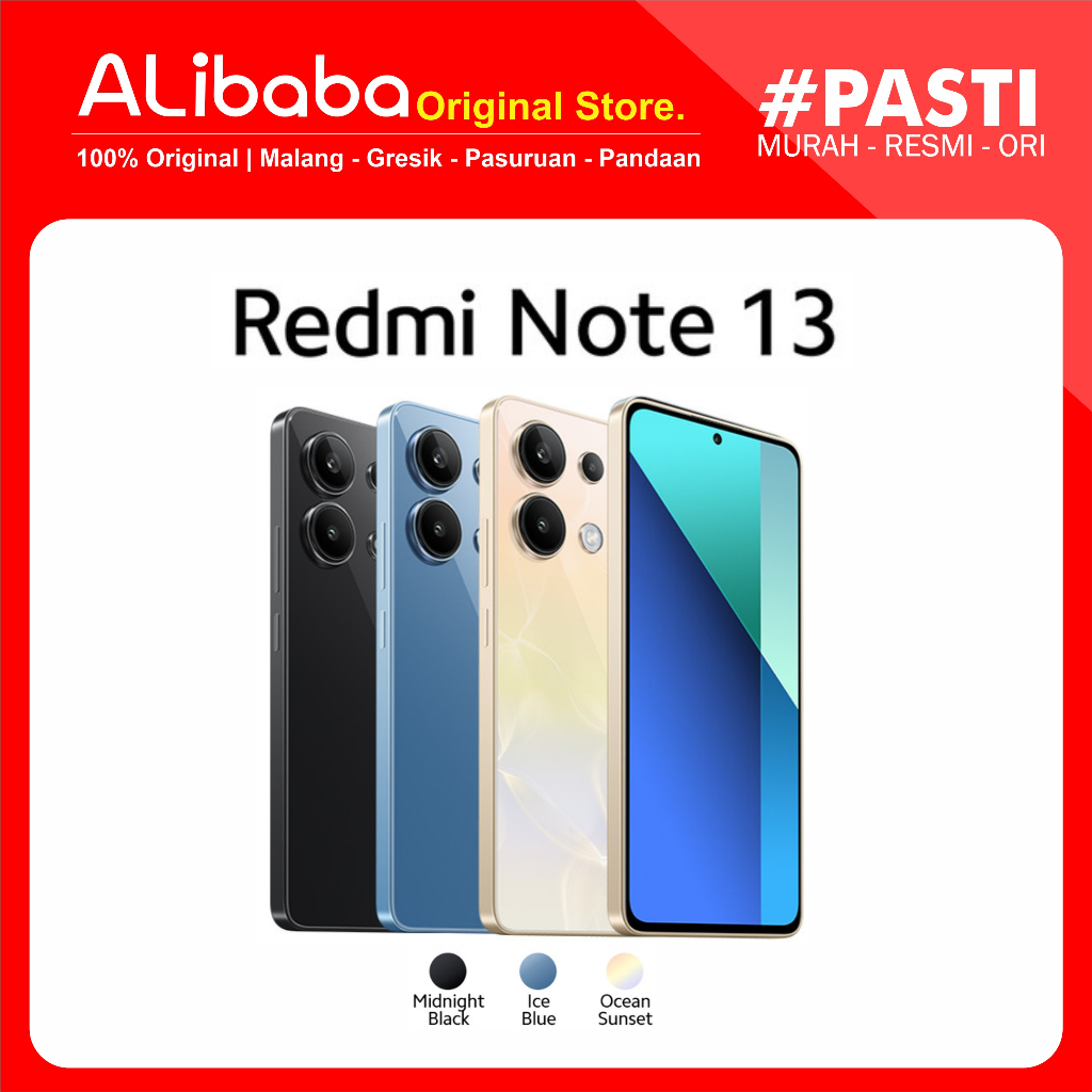 Jual Redmi Note 13 8/256GB Garansi Resmi | Shopee Indonesia