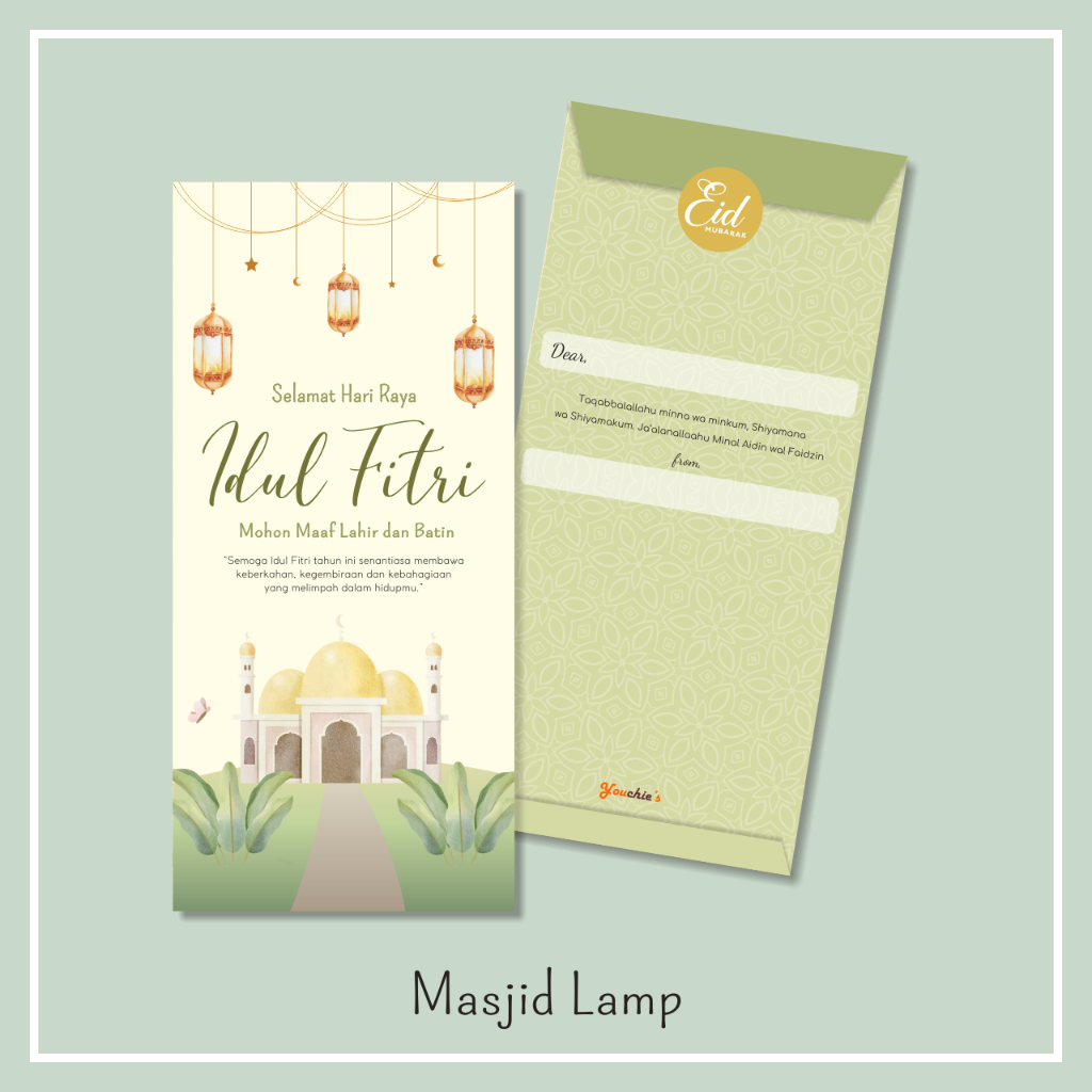Jual Amplop Lebaran Custom Nama FREE STICKER PEREKAT | Shopee Indonesia