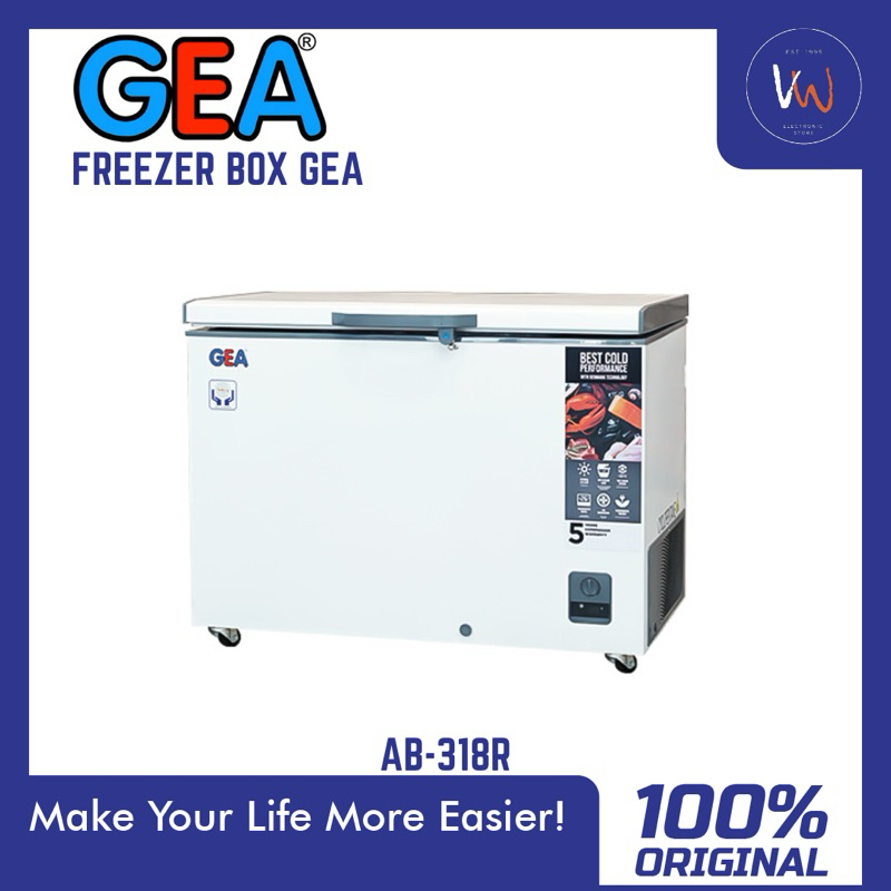 Jual Freezer Box Gea AB-318R / Freezer Pembeku Daging / Cocok Untuk ...
