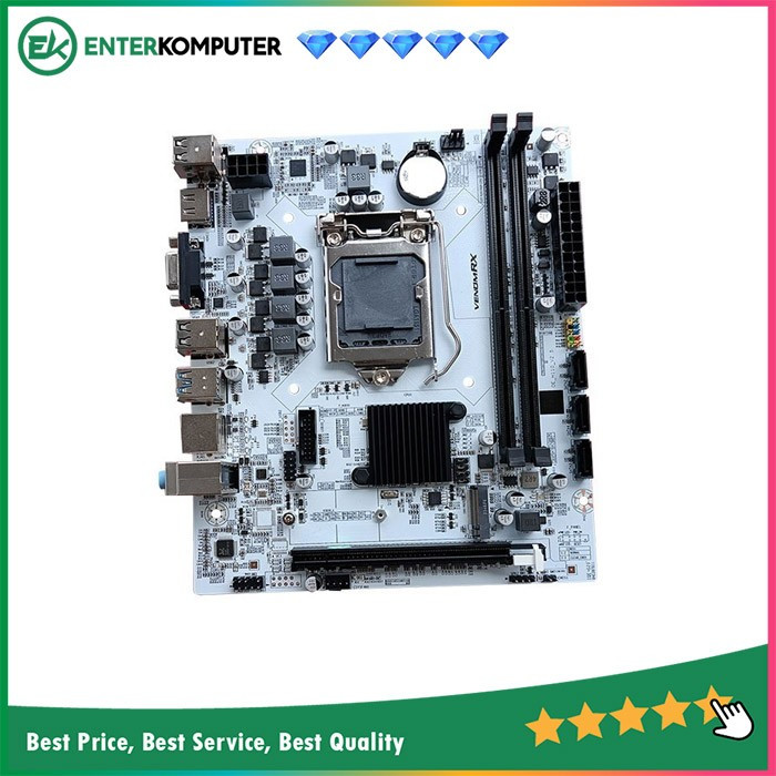 Jual VenomRX Intel H110 White M.2 - LGA1151 Intel H110 DDR4 ...