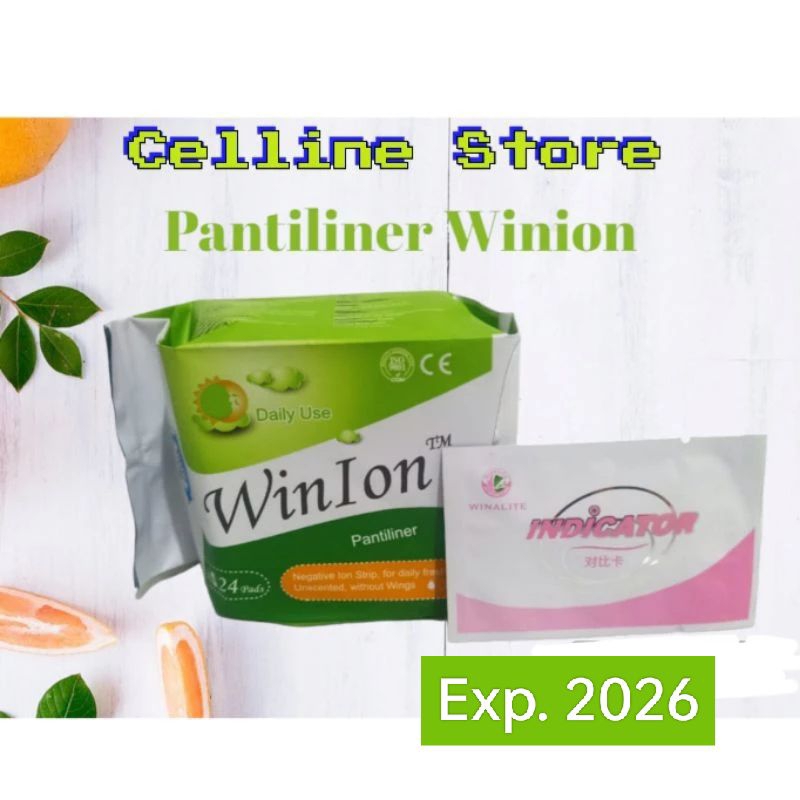 Jual Winion Pantiliner Anion Lovemoon Bonus Indikator | Shopee Indonesia