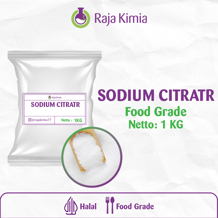 Jual Sodium Citrate / Tri Sodium Citrate / Sodium Sitrat - 1 KG ...
