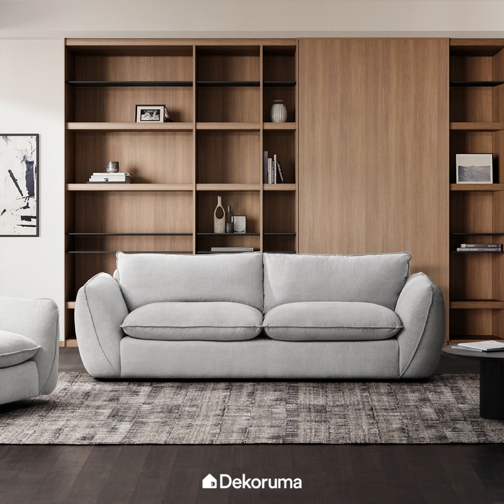 Jual Dekoruma Tenzo AUSTIN Sofa 3 Dudukan / Sofa Tamu Minimalis 3 ...