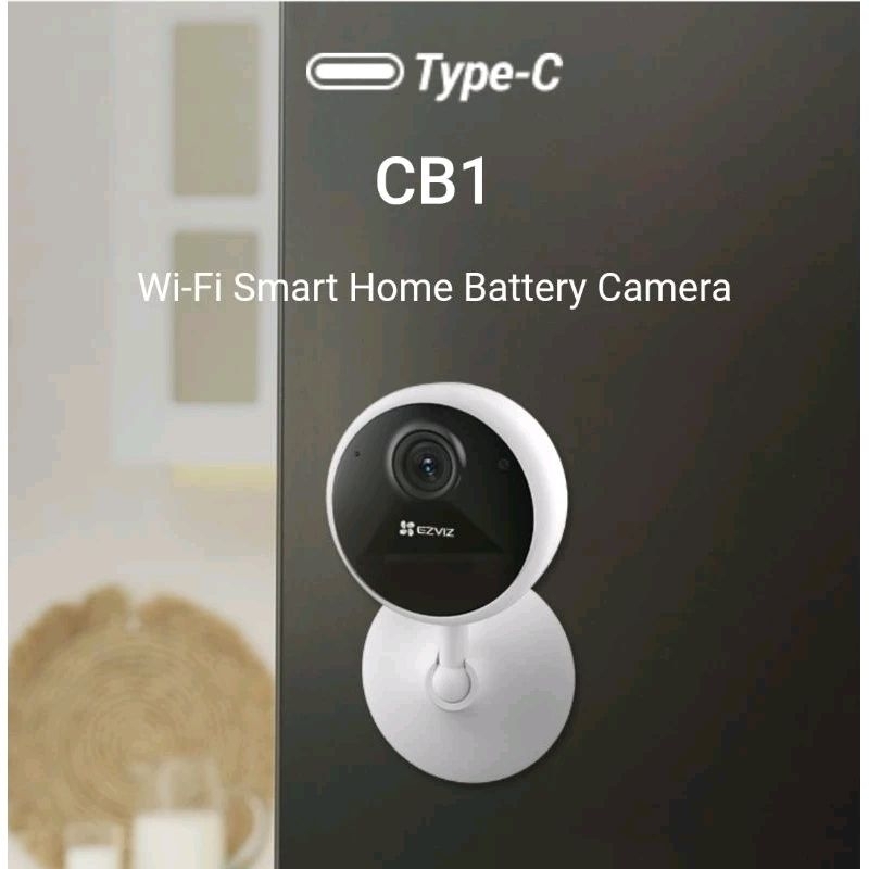 Jual Battery Kamera | CCTV Ezviz CB1 1080P 2MP Indoor WiFi AI Human ...