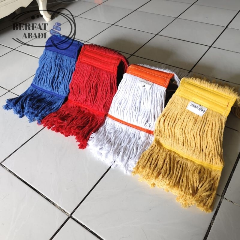 Jual KAIN PEL LANTAI WARNA / REFIL FLOOR MOP | Shopee Indonesia