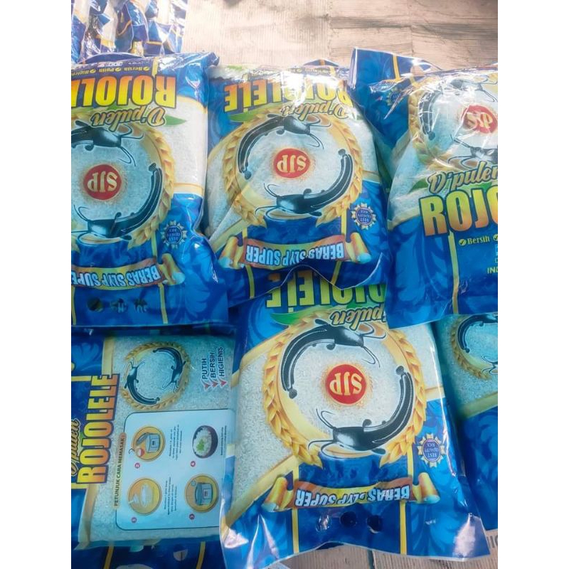 Jual Beras Rojo Lele kemas 5kg / beras Rojo lele laminasi | Shopee ...