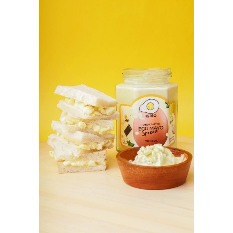 Jual Egg Mayo Spread - Kiiro - Selai egg Mayonnaise in a jar siap saji ...