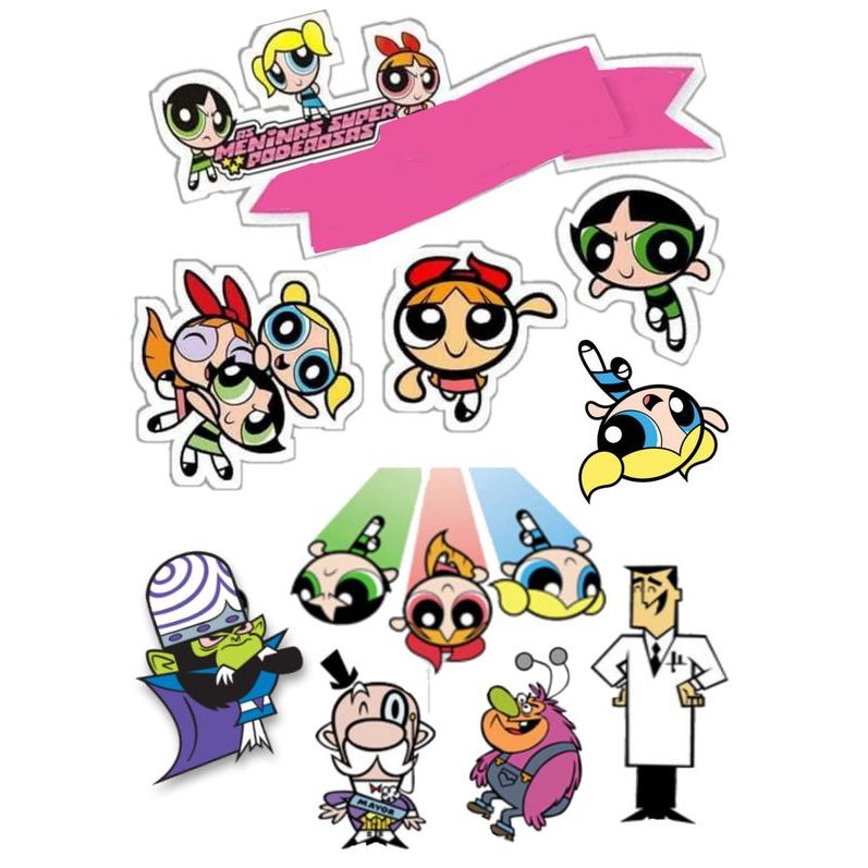Jual Topper Cake Powerpuff Girls | Shopee Indonesia