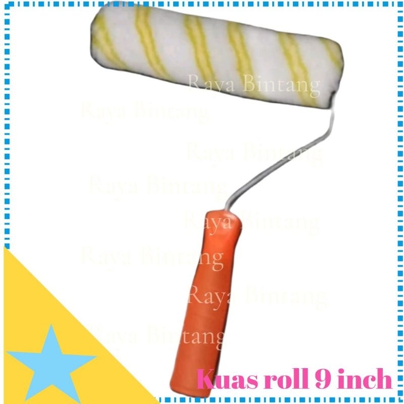 Jual Kuas roll 9 inch cat dinding tembok roller paint | Shopee Indonesia