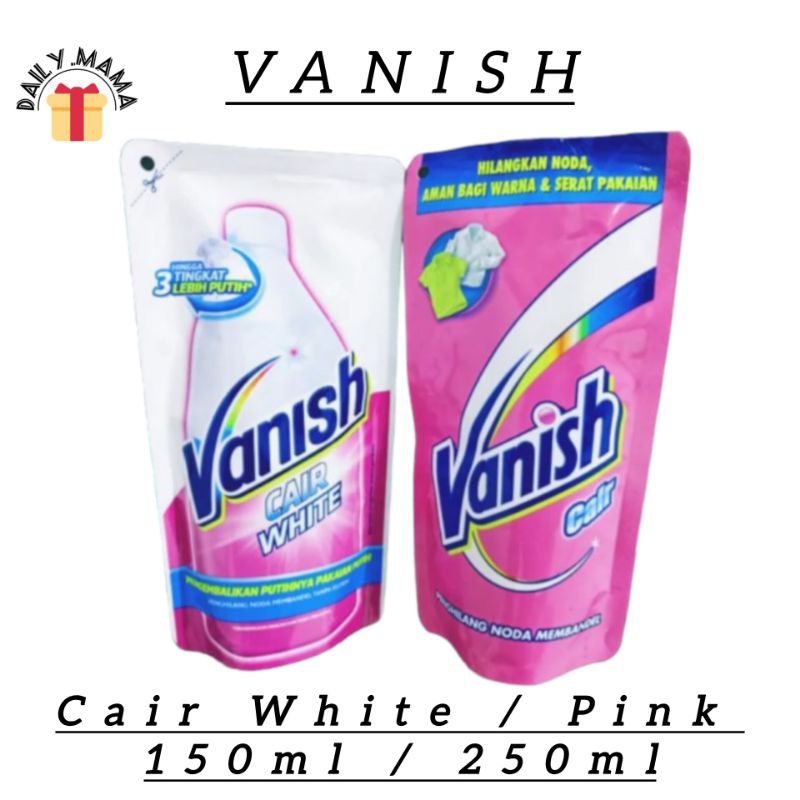 Jual Vanish Cair Penghilang Noda Pink & White 150ml / 250ml | Shopee Indonesia