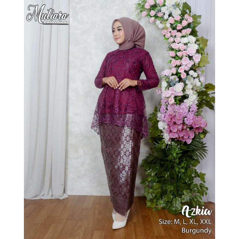 Jual Atasan Saja Ya / Kebaya Tille Azkia Terbaru Kekinian / Kebaya ...