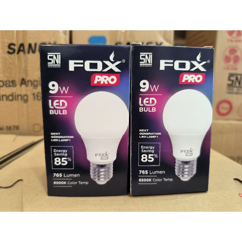 Jual Lampu LED fox pro 9 Watt bergaransi resmi | Shopee Indonesia
