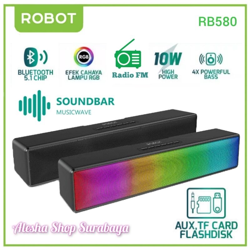 Jual ROBOT RB580 (Upgrade Version Bisa AUX & Radio FM) Wireless ...