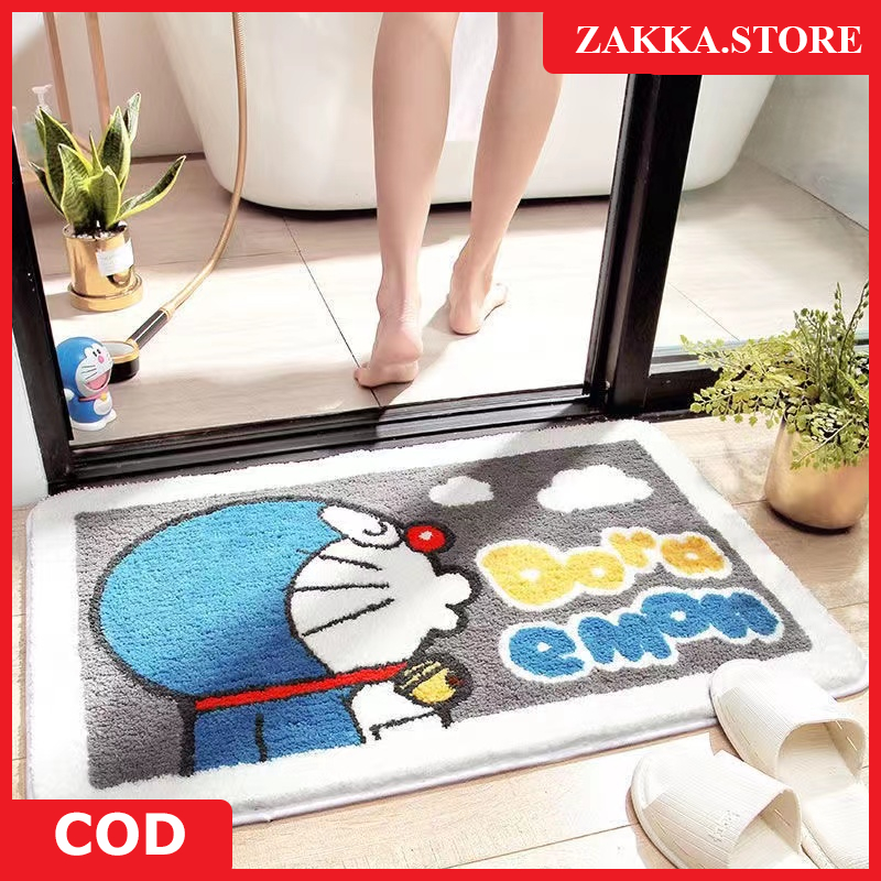 Jual Zakka Store Keset Kamar bulu lembut Aestetik 40x60 keset ruang ...