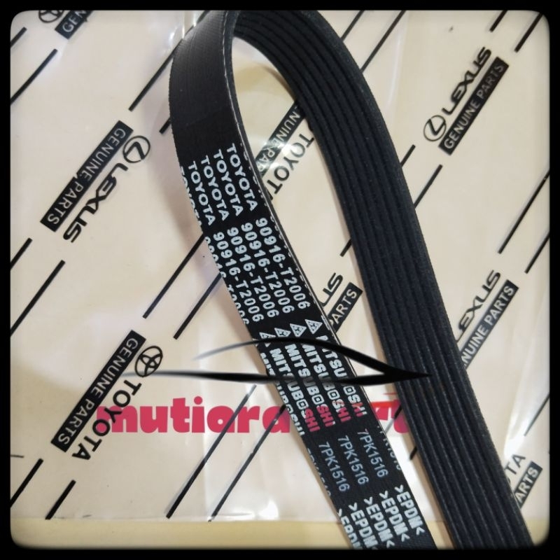 Jual Fan belt Innova diesel hilux fortuner diesel van belt 7pk1516 ...