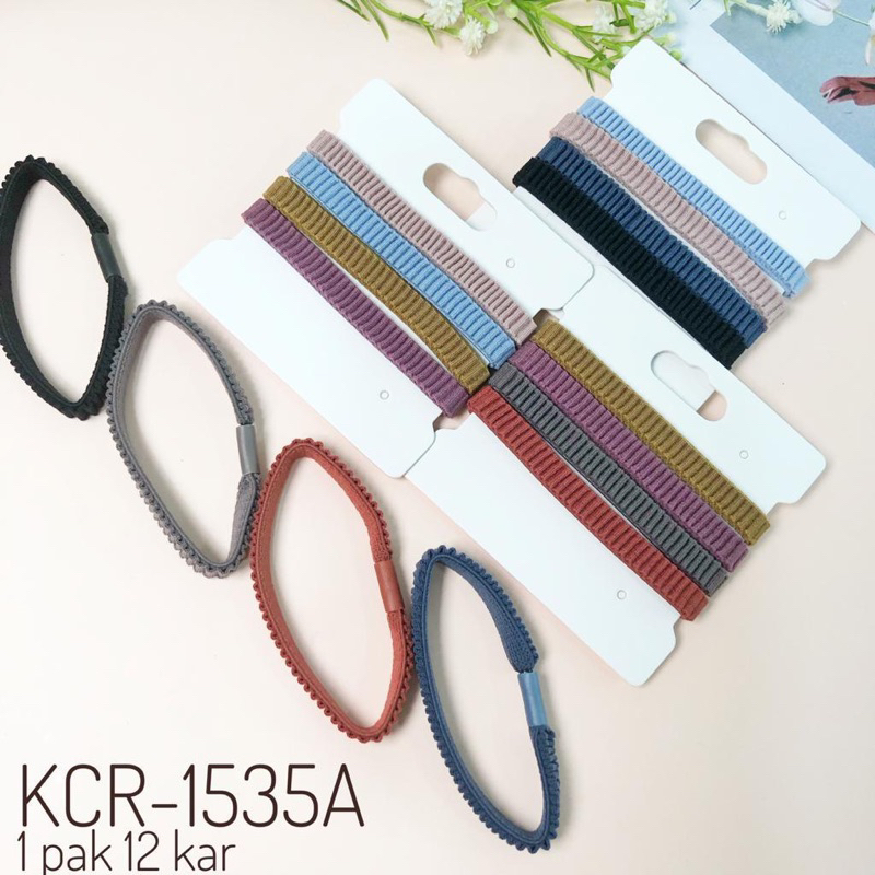 Jual kuncir polos ruffle set isi 4 | Shopee Indonesia