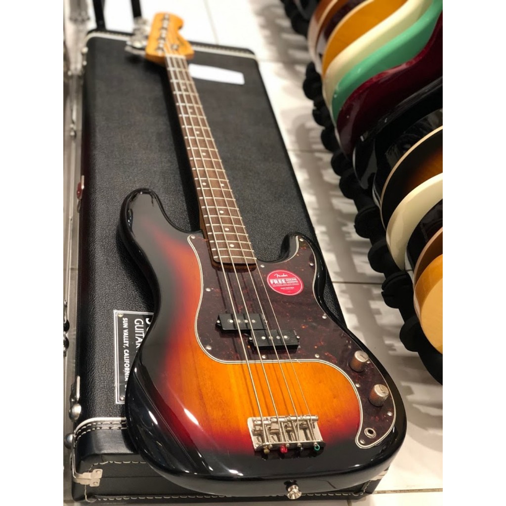 Jual Squier Classic Vibe 60s 3TS Precision 4 String 60s Bass 4 Senar 3 ...