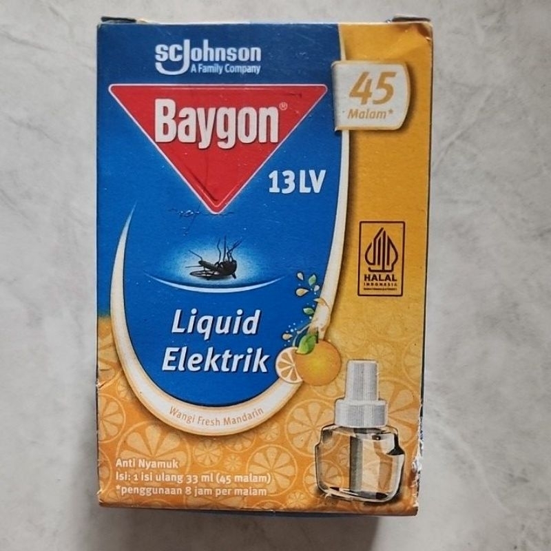Jual Baygon Refill Liquid Elektrik 45 malam | Shopee Indonesia