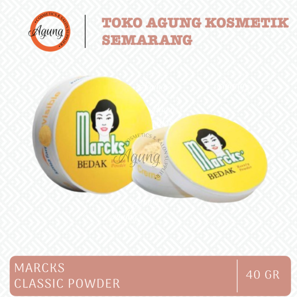 Jual [AGUNGSMG] - Marcks’ Classic Powder (Bedak Marcks’ Tabur) 40 gr ...