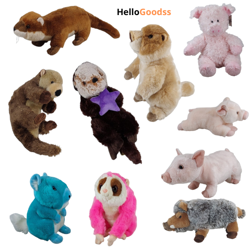 Jual Boneka Binatang Pig babi Marmot Tanah Sloth Tupai Berang-Berang ...