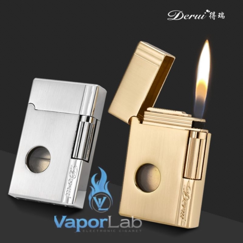 Jual korek api vintage denting gas lighter model dupon giftbox derui ...