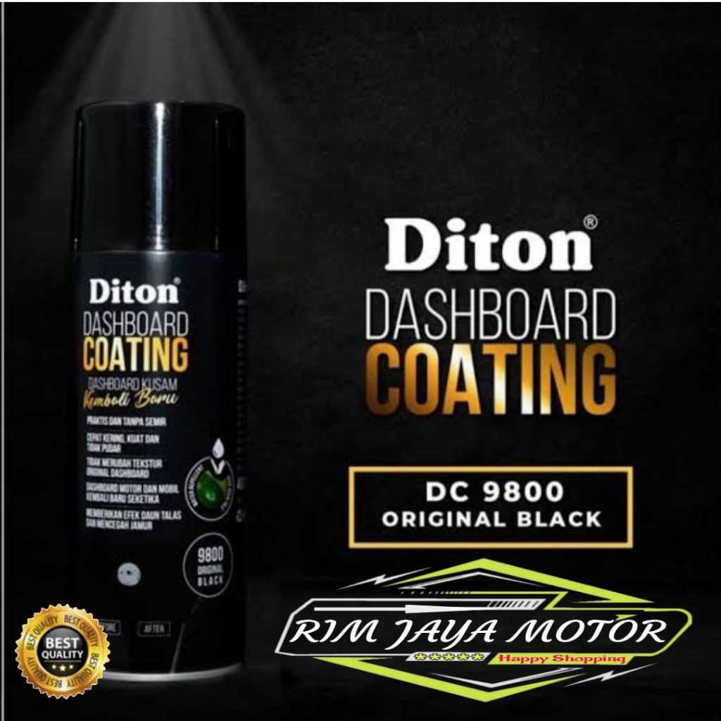 Jual Diton Premium Dashboard Coating 9800 Original Black 400ml | Shopee Indonesia