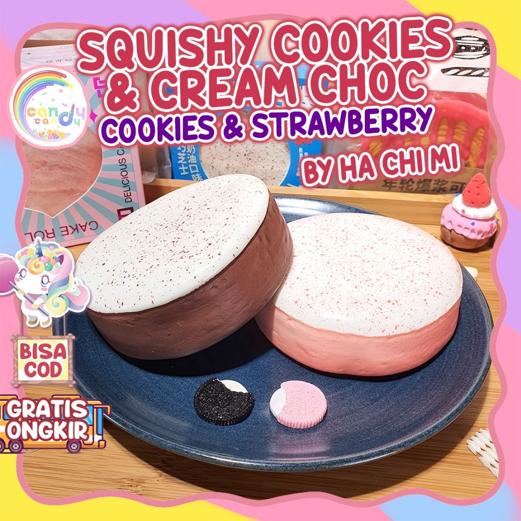 Jual Original Cookies Series Squishy Super Soft And Slow | Shopee Indonesia
