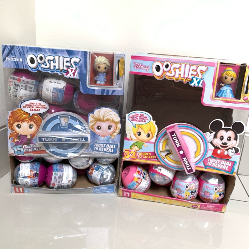 Jual Ooshies disney frozen princess XL capsule minifigures ORIGINAL ...