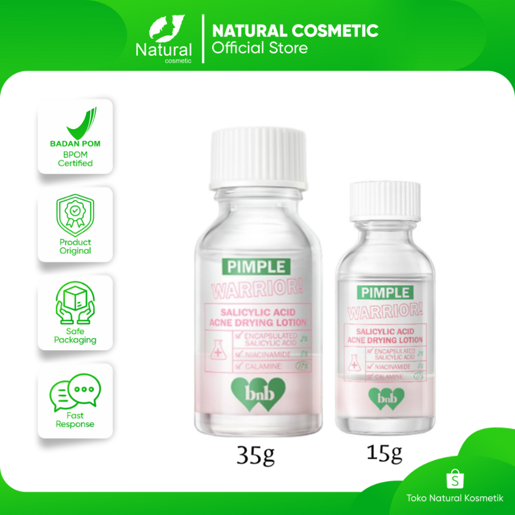 Jual BNB barenbliss Pimple Warrior! Salicylic Acid Acne Drying Lotion ...