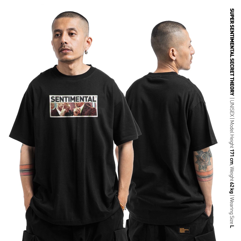 Jual SSST Basic Logo Quiet Heavyweight T-Shirt Hitam | Shopee Indonesia